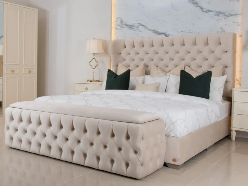 Buy Kendal Butterfly Wingback Bed Online in UK at Best Price | AAA ...